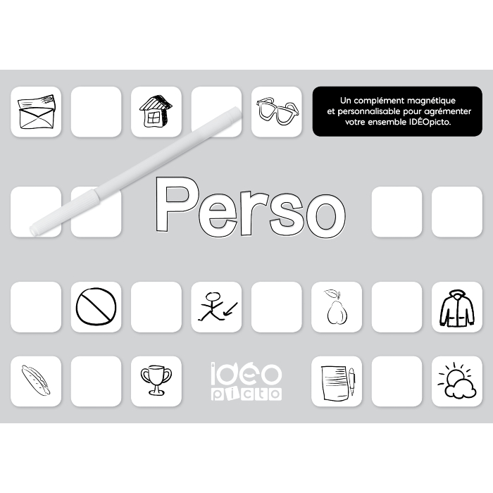 Pictogrammes magnétiques personnalisables | IDÉOpicto